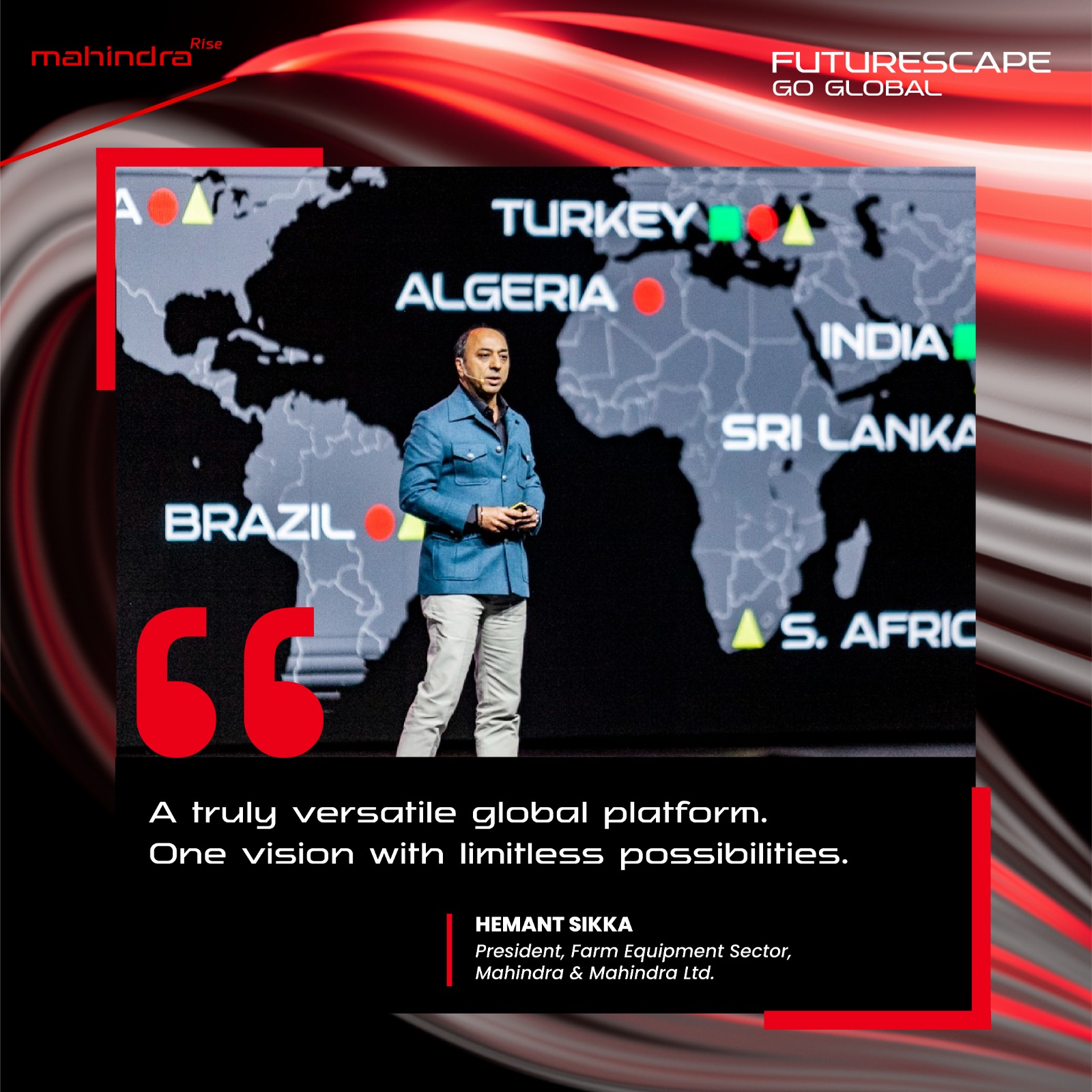 The much-awaited revolutionary launch. – Farmworld